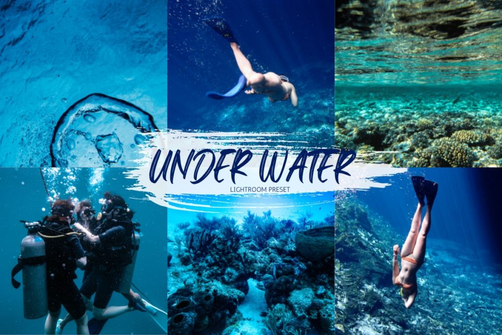 【UNDER WATER】PRESET PACK|PLAYFUL 【UNDER WATER】PRESET PACK|PLAYFUL